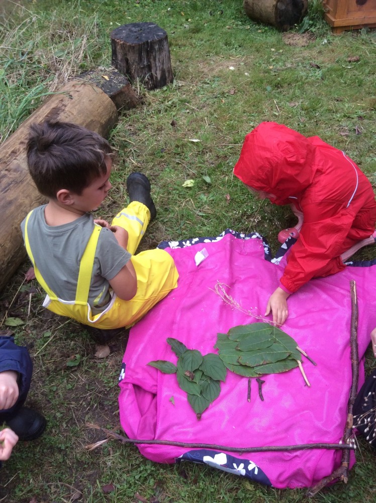Forest School fun - Offord Primary School